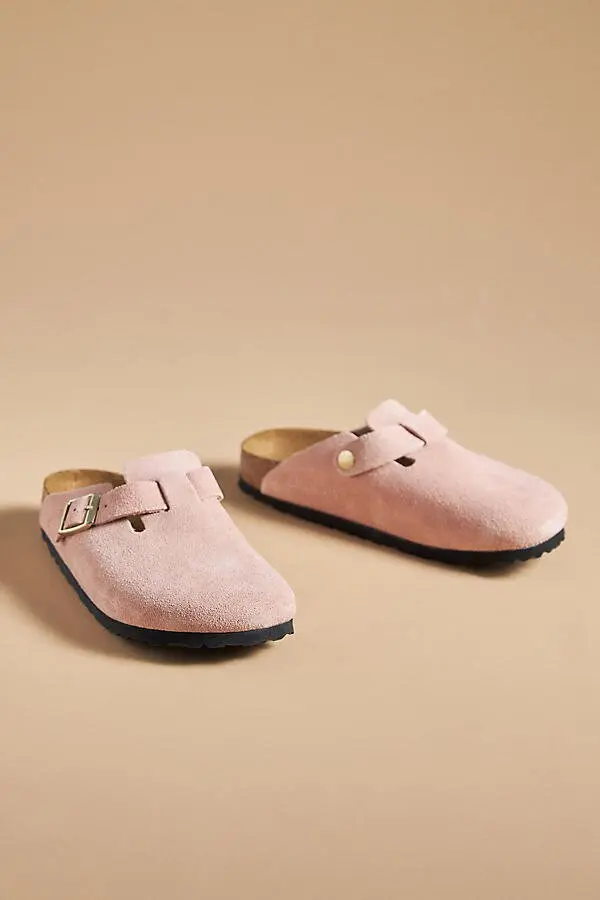 BIRKENSTOCK Boston Clogs - Rose