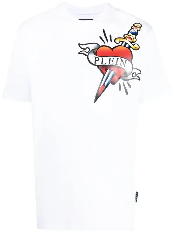 Philipp Plein Graphic-print T-shirt - White