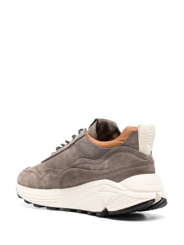 BUTTERO® Lace-up Chunky Sole Sneakers - Grey