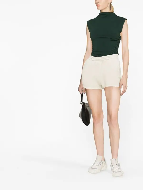 Alexander Wang Cotton-blend Mini Shorts