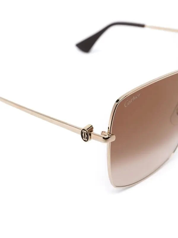 Cartier Square-frame Sunglasses