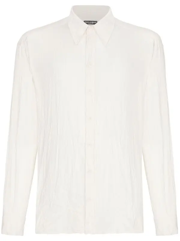 Dolce & Gabbana Button-up Satin Shirt