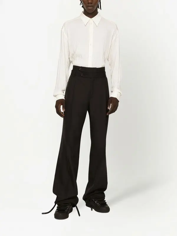 Dolce & Gabbana Button-up Satin Shirt