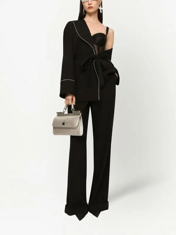Dolce & Gabbana Kim Belted Pajama Shirt