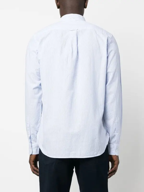 Woolrich Striped Long-sleeve Shirt - Blue