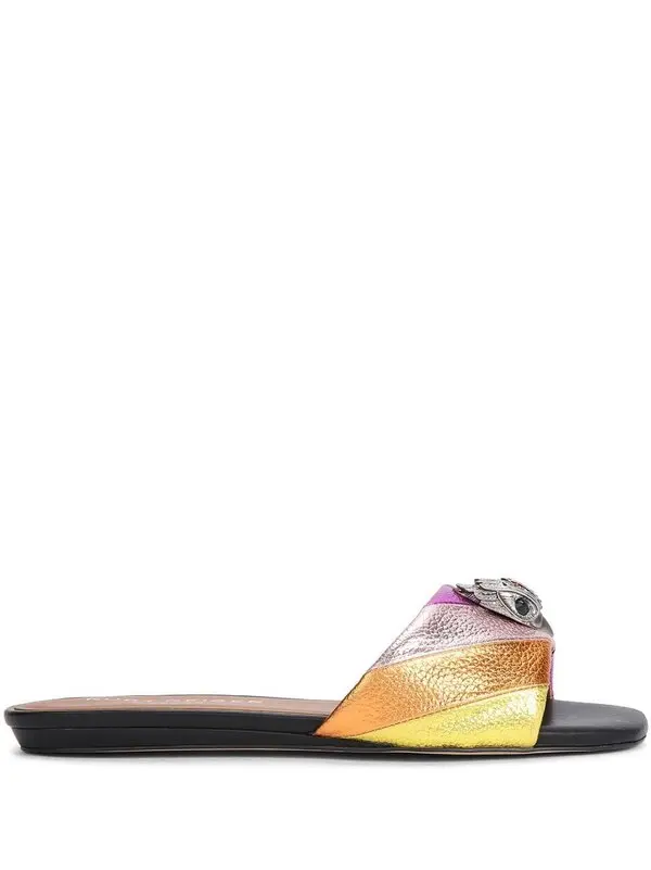 Kurt Geiger Kensington Quilted Sandals - Pink