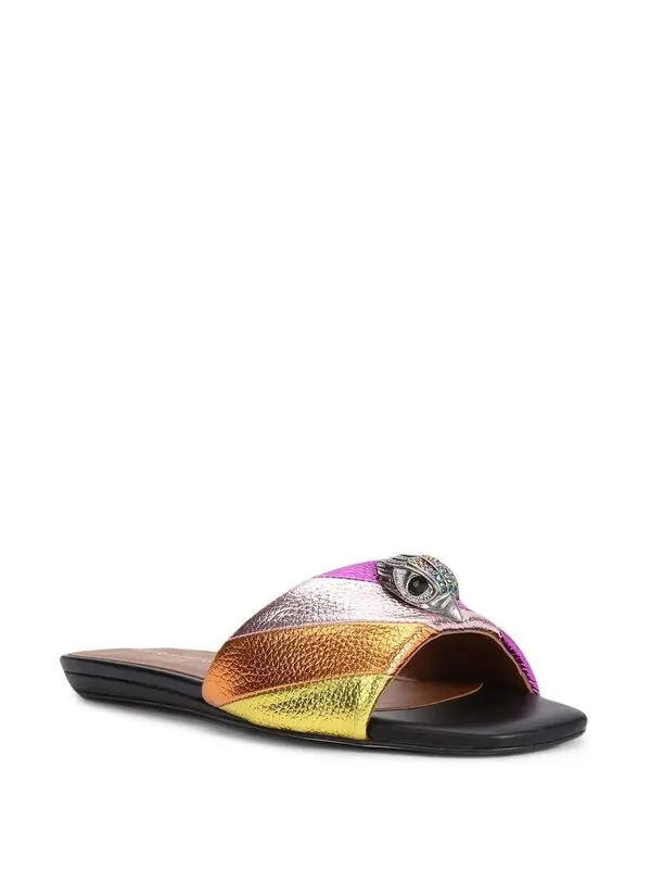 Kurt Geiger Kensington Quilted Sandals - Pink
