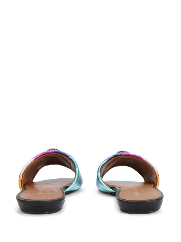 Kurt Geiger Kensington Quilted Sandals - Pink