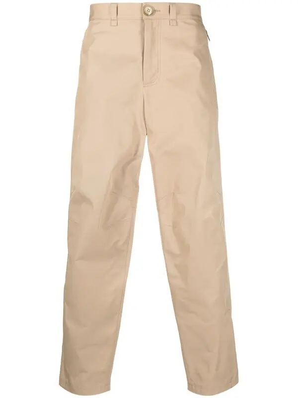 LANVIN Ankle-zip Straight-leg Trousers