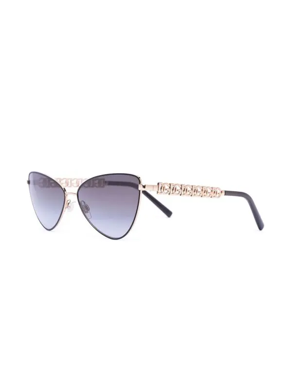 Dolce & Gabbana Logo Chain Cat-eye Sunglasses