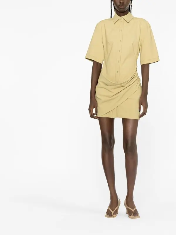 Jacquemus La Robe Camisa Shirt Dress - Neutrals