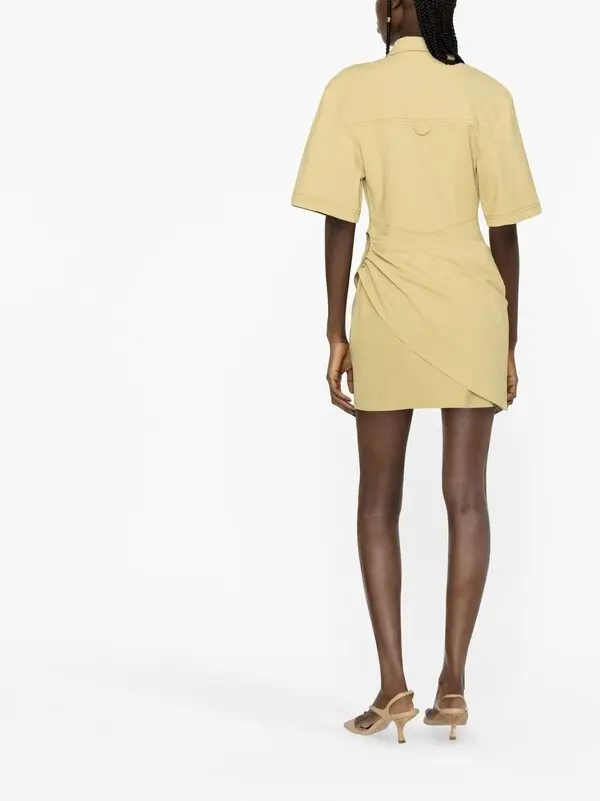 Jacquemus La Robe Camisa Shirt Dress - Neutrals