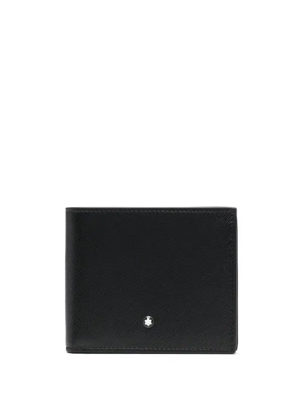 Montblanc Logo-stud Bi-fold Wallet - Black