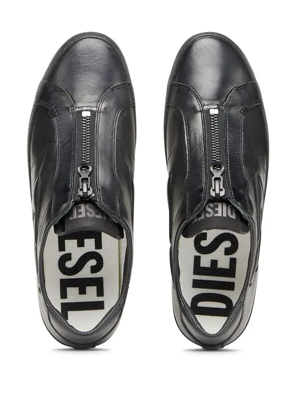 DIESEL® S-leroji Zip Low Leather Sneakers