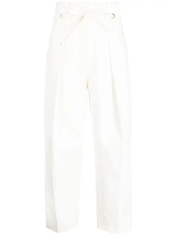 3.1 Phillip Lim Pleat-detail Trousers - White