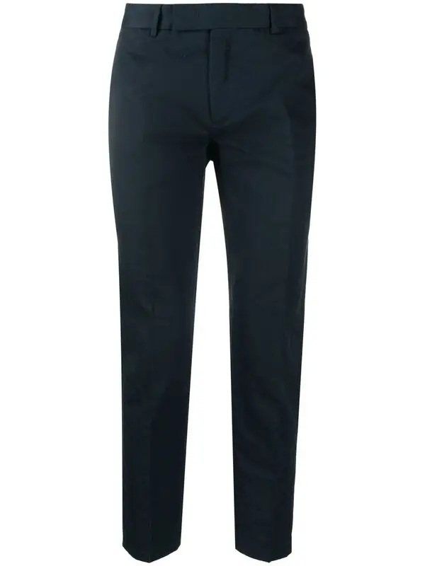 PT TORINO Rebel Cropped Trousers - Blue