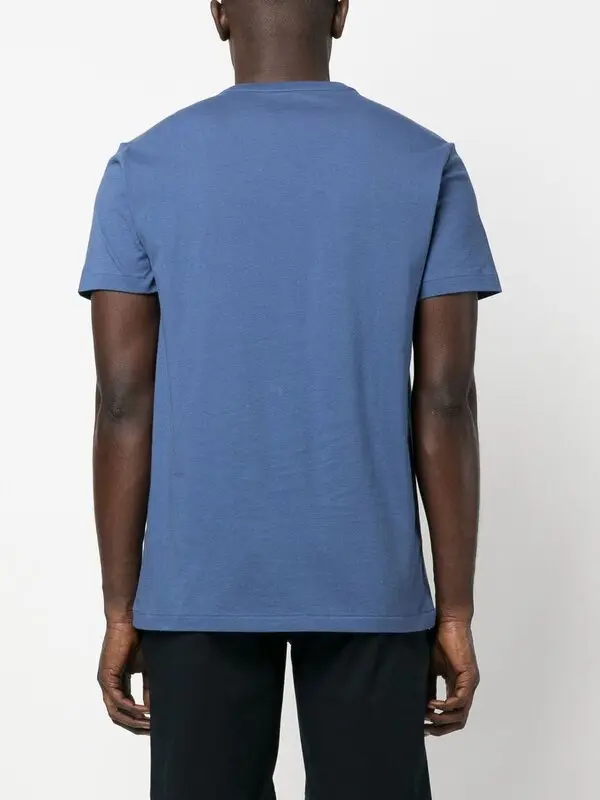 Polo Ralph Lauren Embroidered-logo T-shirt - Blue