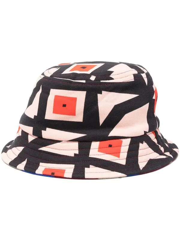 PIERRE-LOUIS MASCIA Printed Bucket Hat - Pink