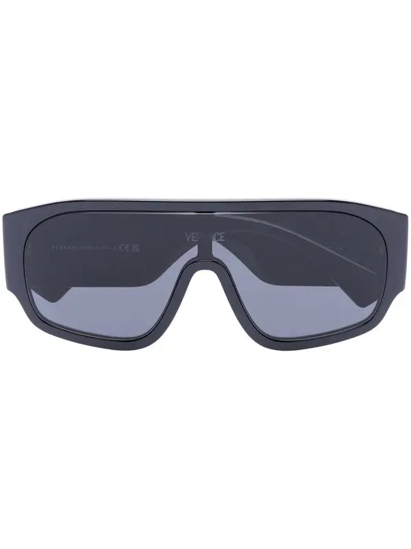 Versace Mask Sunglasses - Black