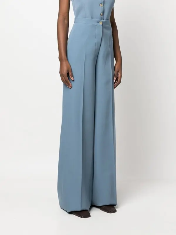 Giuliva Heritage High-waisted Wide-leg Trousers