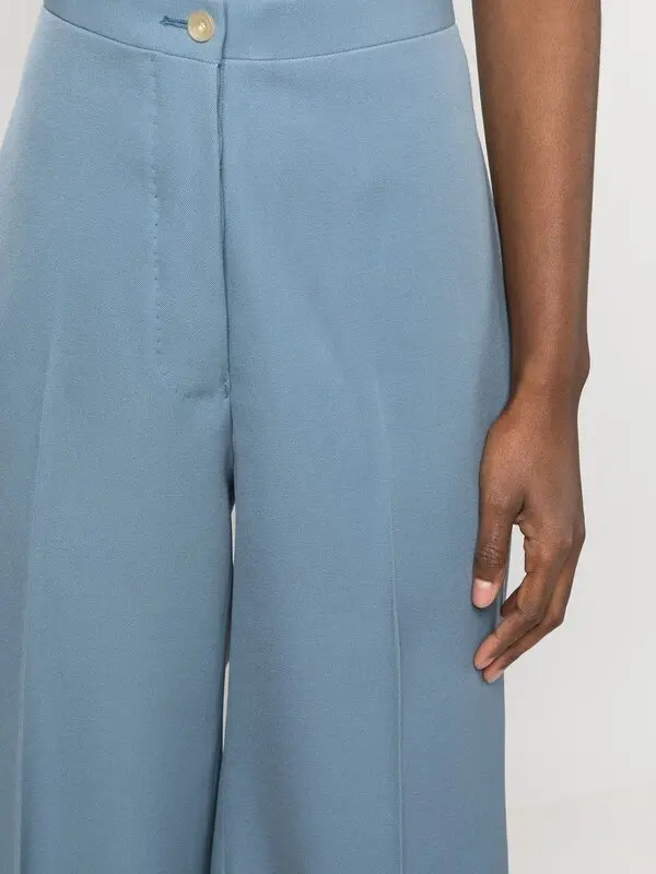Giuliva Heritage High-waisted Wide-leg Trousers