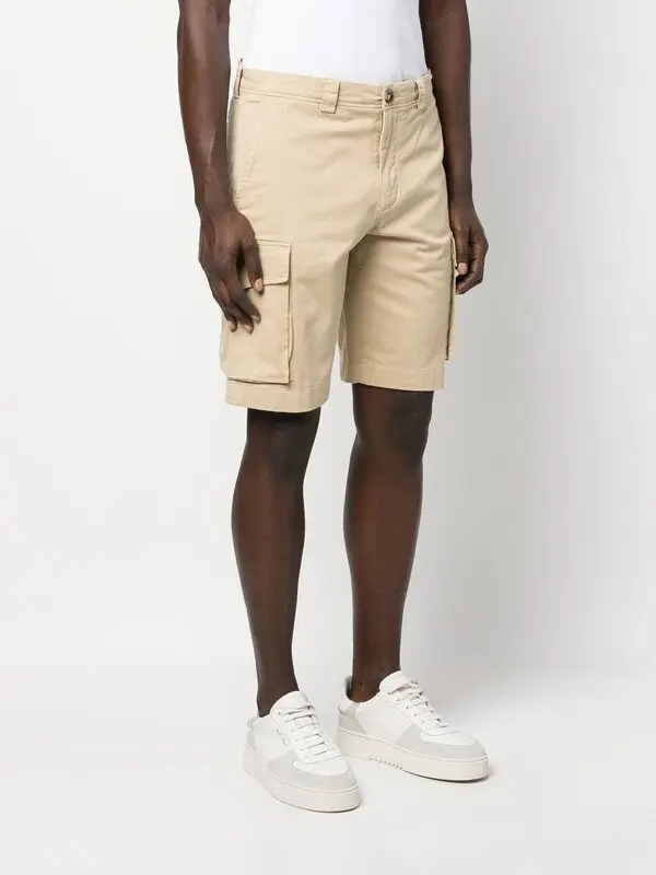 Woolrich Straight-leg Cotton Shorts - Neutrals