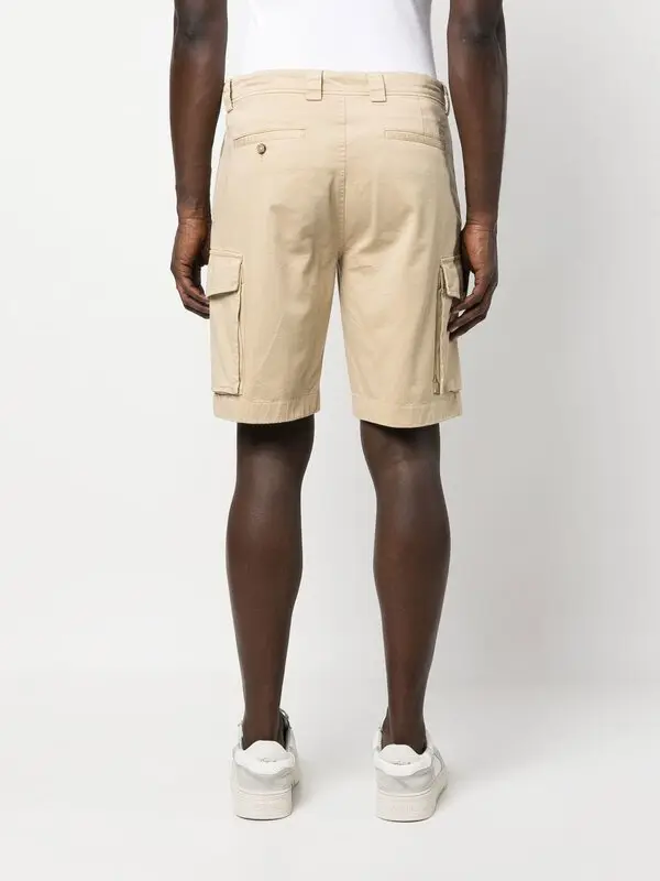 Woolrich Straight-leg Cotton Shorts - Neutrals