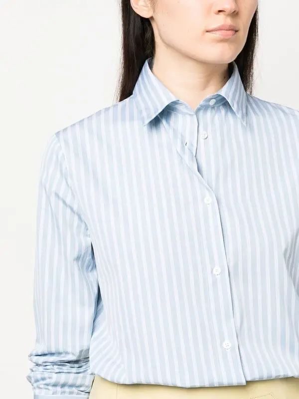 Etro Long Sleeve Striped Shirt