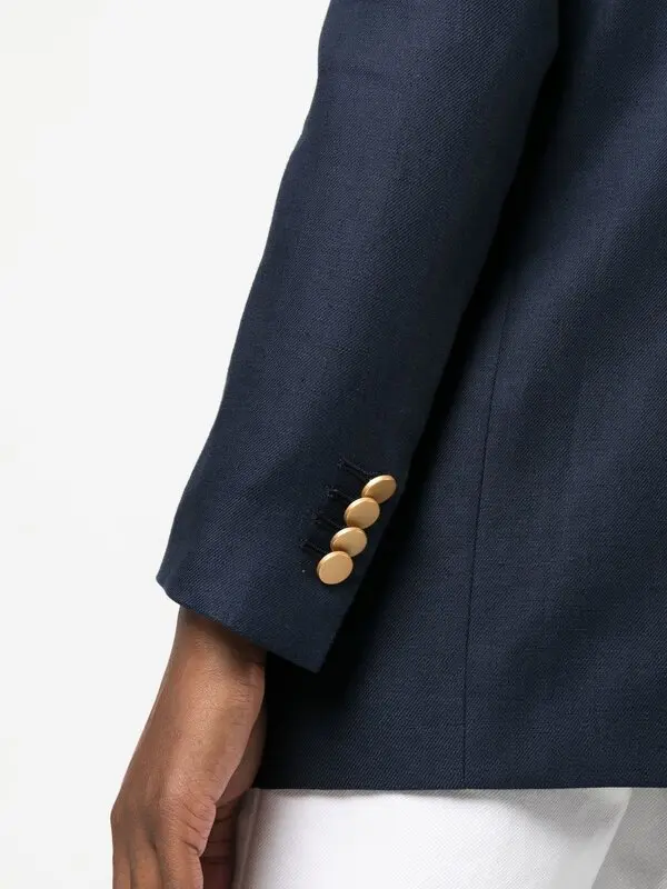 Tagliatore Double-breasted Tailored Blazer - Blue