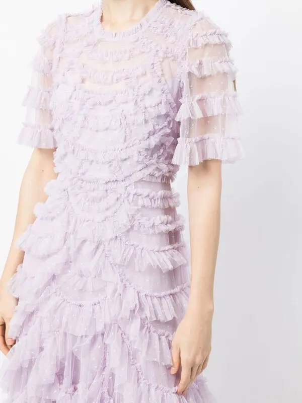 NEEDLE & THREAD Marilla Ruffled Gown