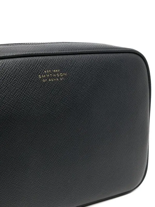 Smythson Tech Organiser Pouch - Black