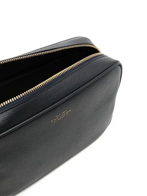 Smythson Tech Organiser Pouch - Black
