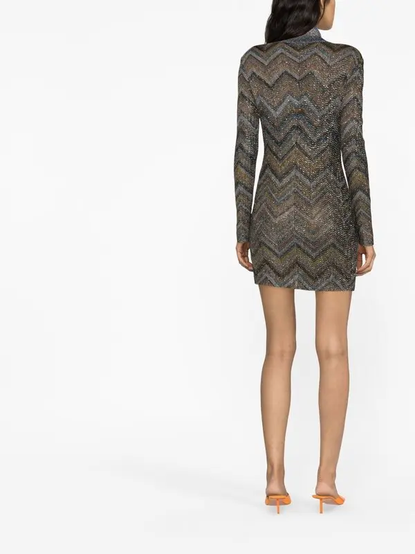 Missoni Zig-zag Knit Mini Dress