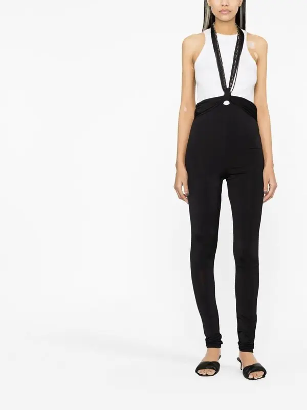 Attico Ruby Halterneck-strap Trousers