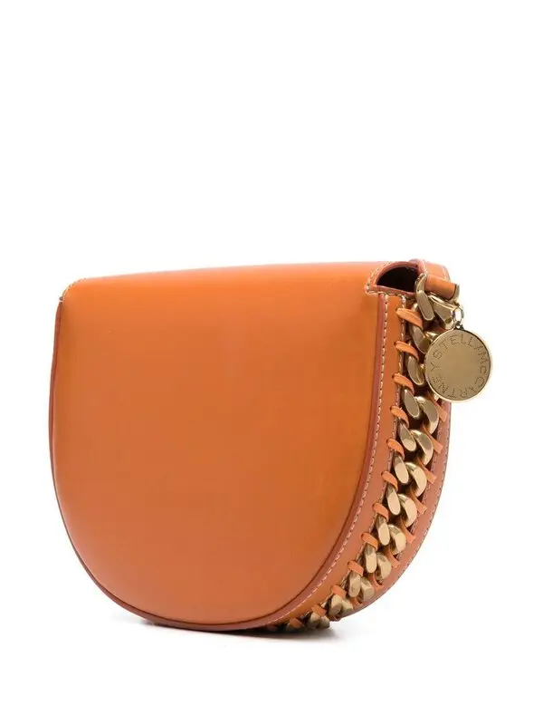 Stella McCartney Chain-detail Shoulder Bag - Orange