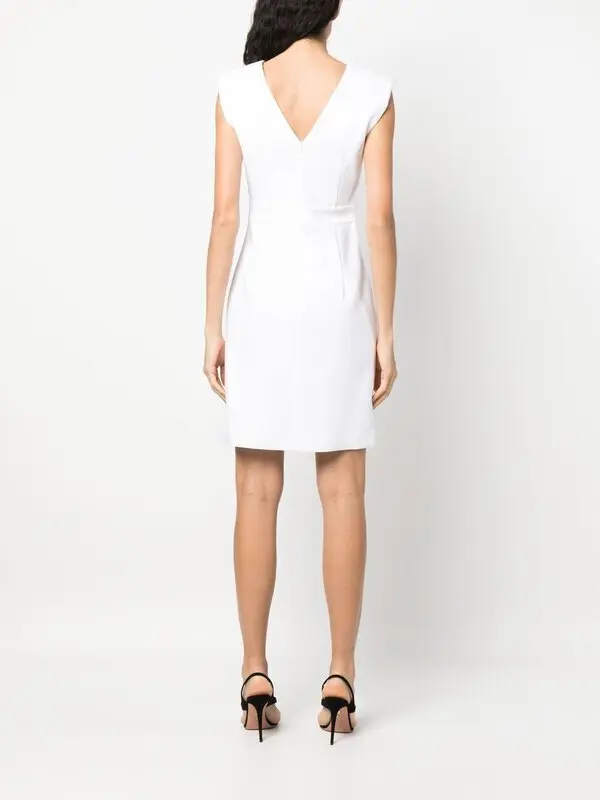 GENNY Cut-out Sleeveless Above-knee Dress