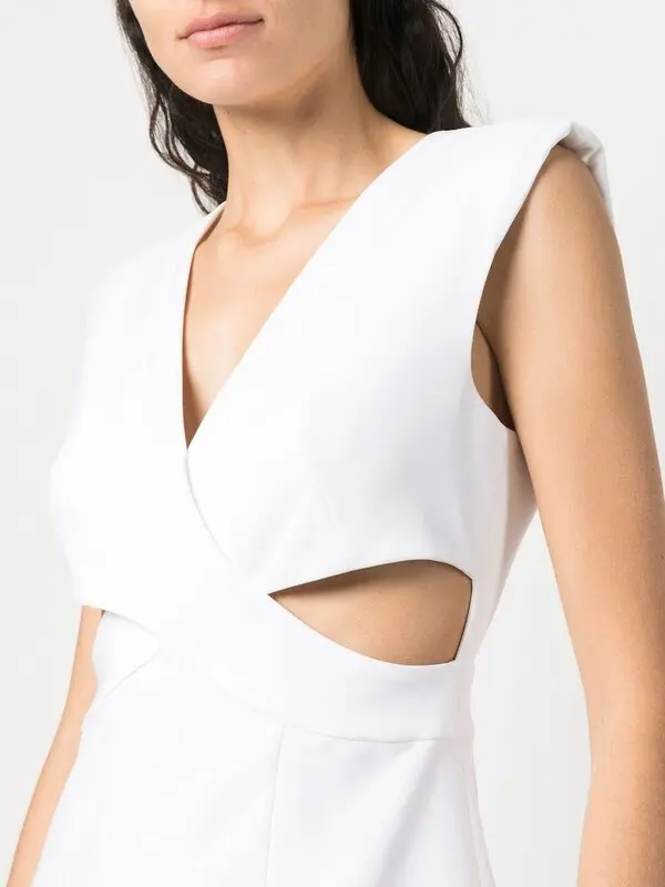 GENNY Cut-out Sleeveless Above-knee Dress