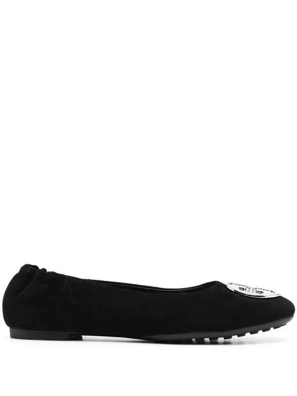 Tory Burch Logo Ballerina Shoes