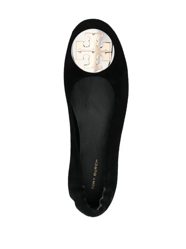 Tory Burch Logo Ballerina Shoes