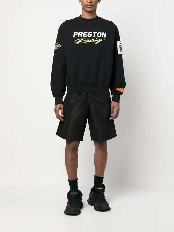 Heron Preston Logo Patch Track Shorts