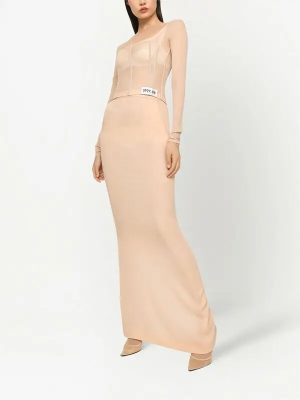 Dolce & Gabbana Georgette Maxi Skirt