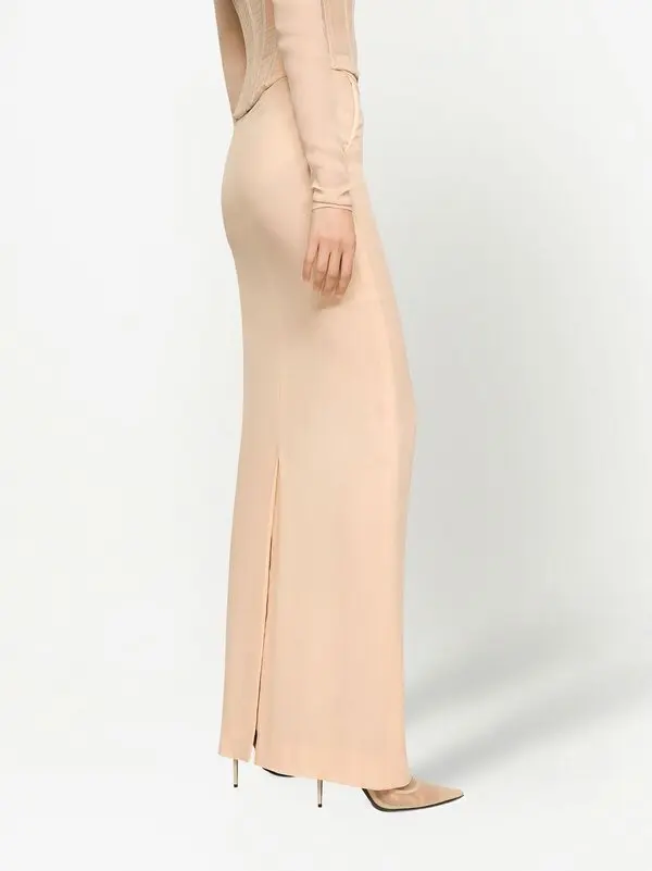 Dolce & Gabbana Georgette Maxi Skirt