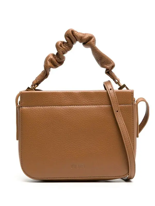 YU MEI Embossed-logo Crossbody Bag