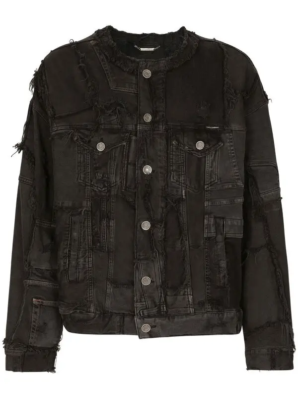 Dolce & Gabbana Distressed-effect Denim Jacket