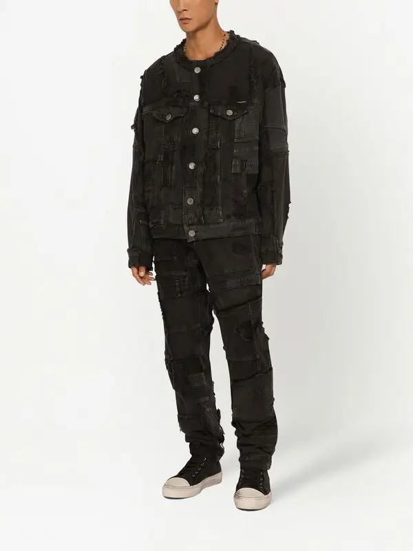 Dolce & Gabbana Distressed-effect Denim Jacket