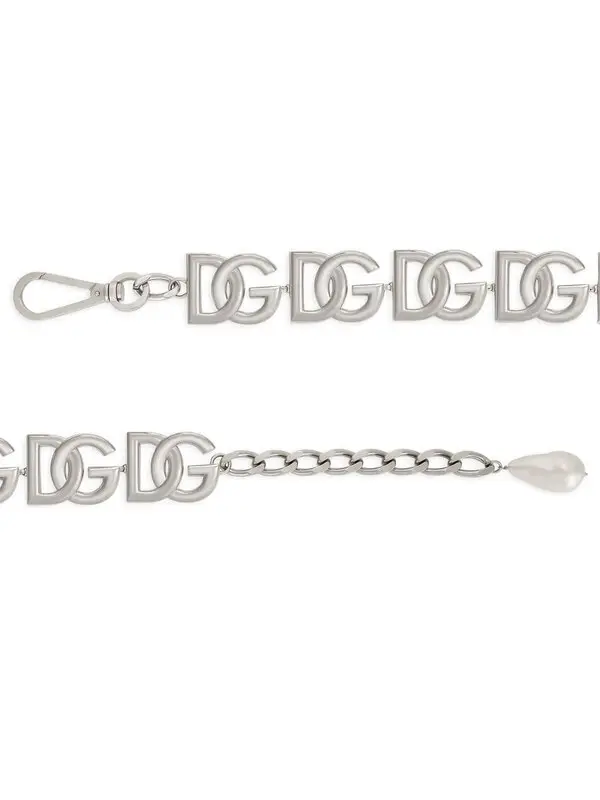 Dolce & Gabbana Dg-logo Chain Belt