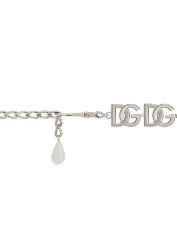 Dolce & Gabbana Dg-logo Chain Belt