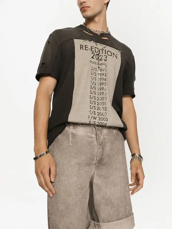 Dolce & Gabbana Re-edition 2023 Print T-shirt