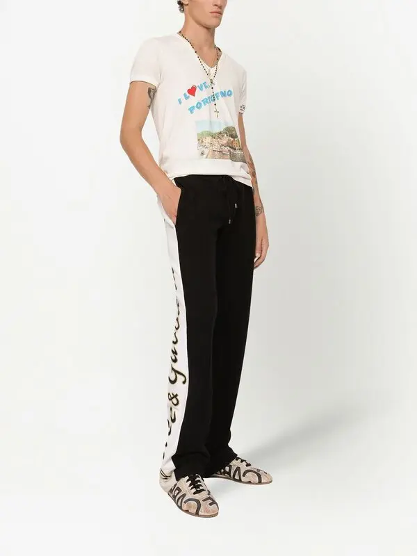 Dolce & Gabbana Embroidered Track Pants