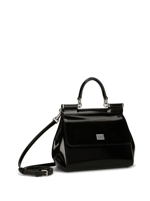 Dolce & Gabbana Small Sicily Top-handle Bag - Black